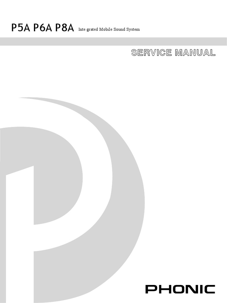 Phonic+-+PHP5A P6A P8A 230305 152733 | PDF | Manufactured Goods ...