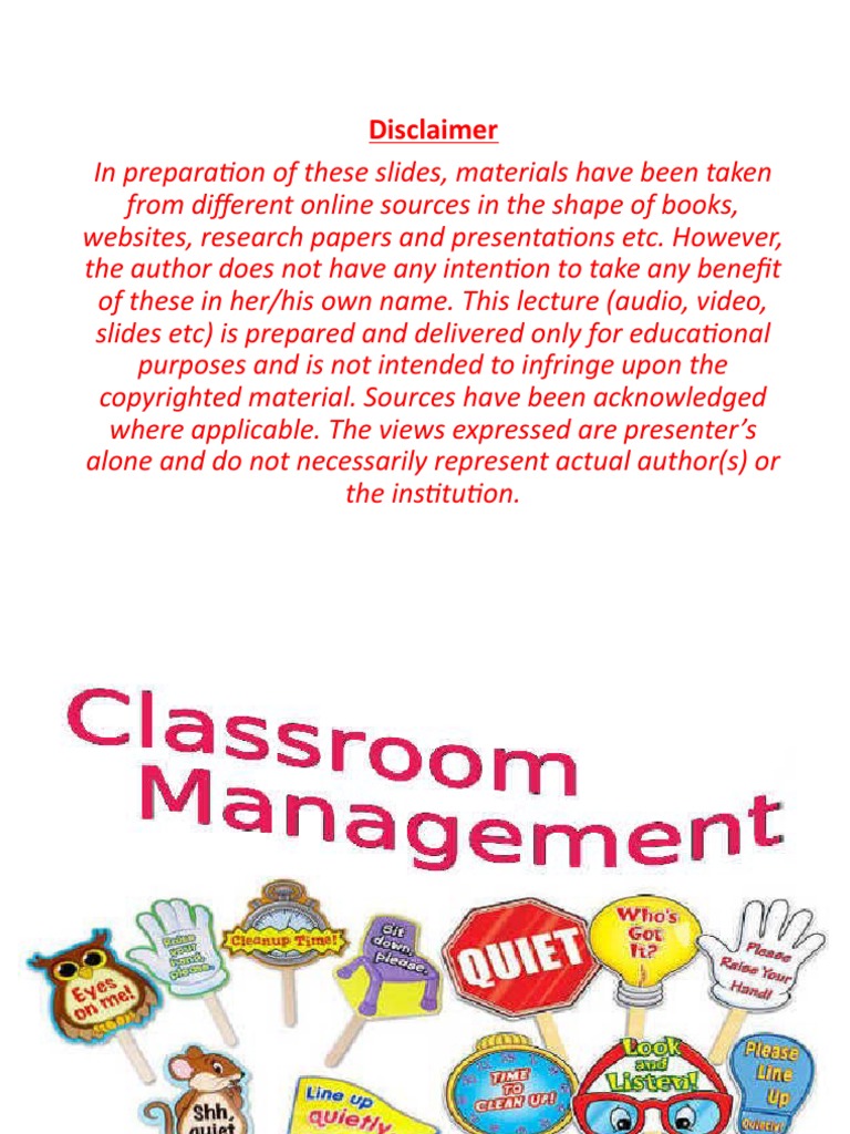 Week 6, Classroom Management | PDF | Classroom Management | Teachers
