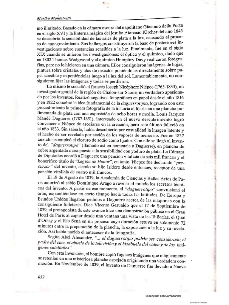 Historia de La Fotografia en Jujuy | PDF