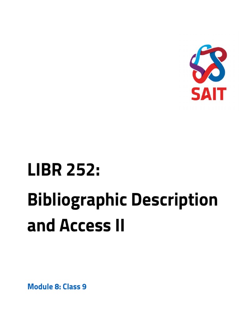 LIBR 252 Module 8 - Final | PDF | Science