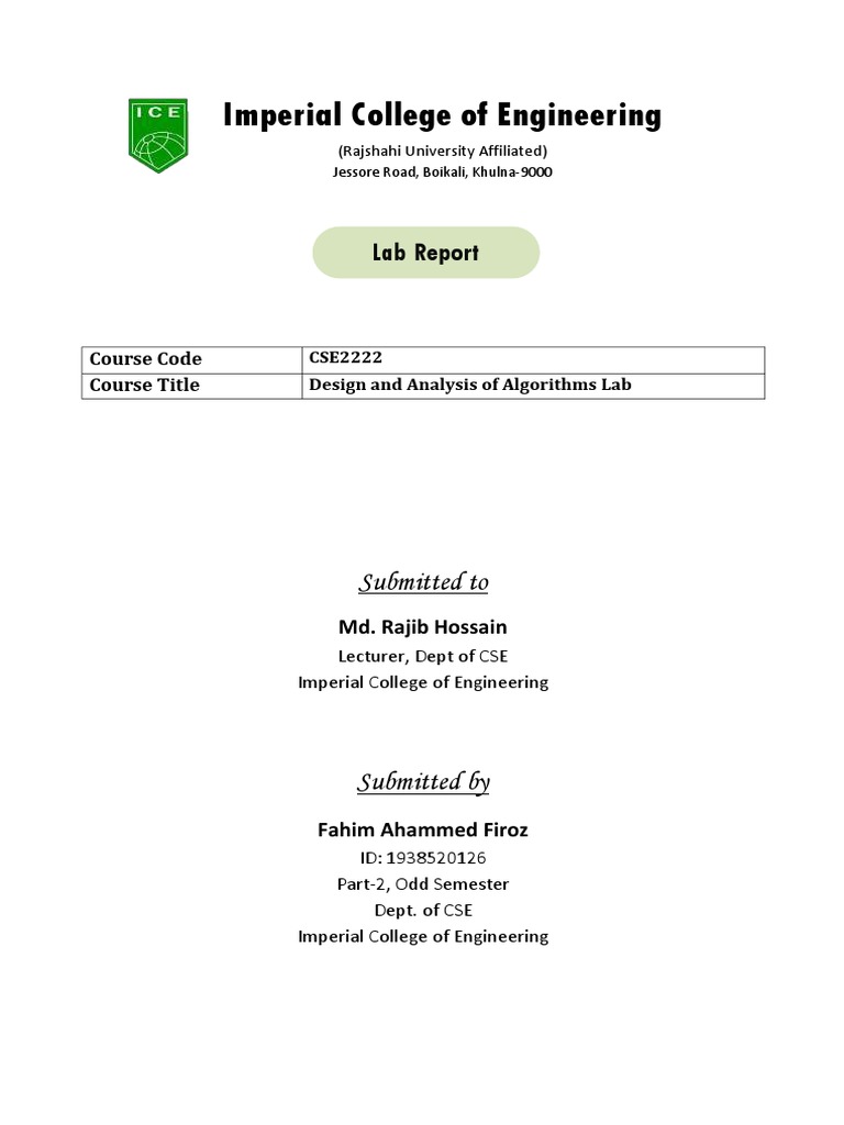 Algo Lab Fahim | PDF | Computer Science | C++ Algo Lab Fahim | PDF | Computer Science | C++