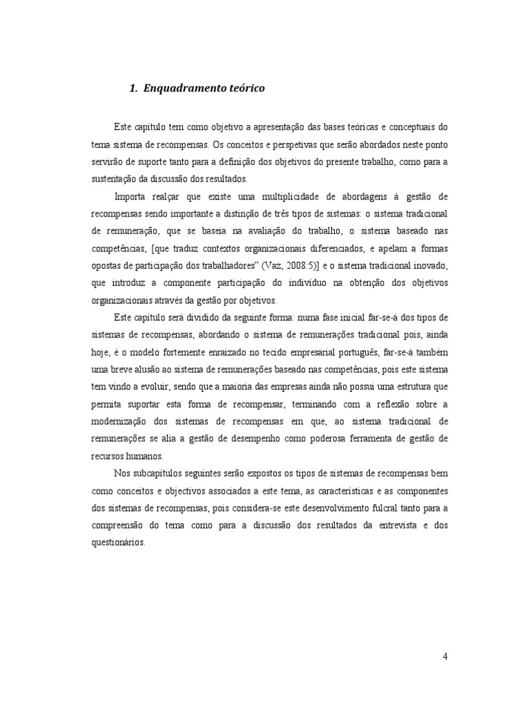 Subsistema de Recompensas | PDF