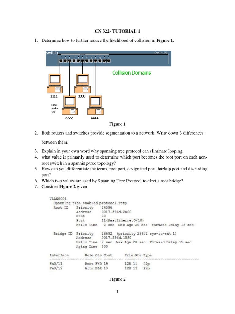Spanning Tree Protocol and Network Segmentation Guide | PDF