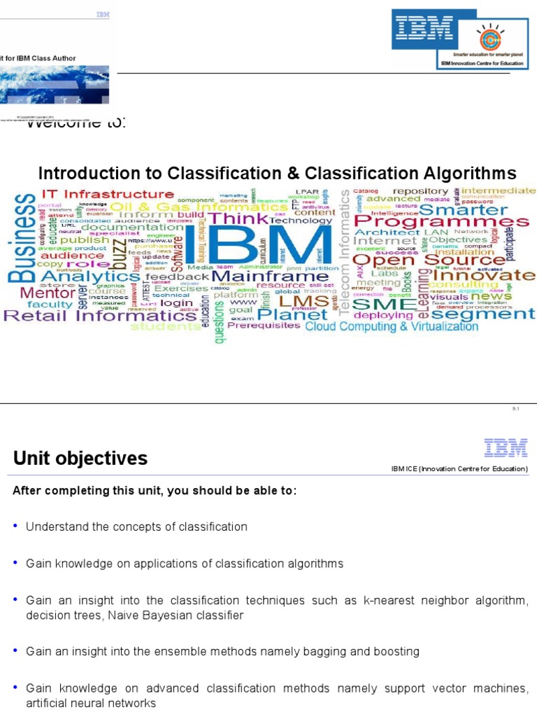 Welcome To:: Introduction To Classification & Classification Algorithms ...