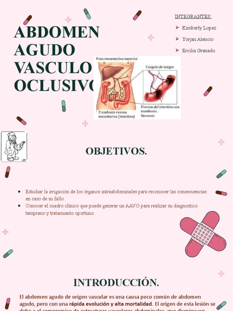 Abdomen Vasculo Oclusivo | PDF | Isquemia | Diarrea