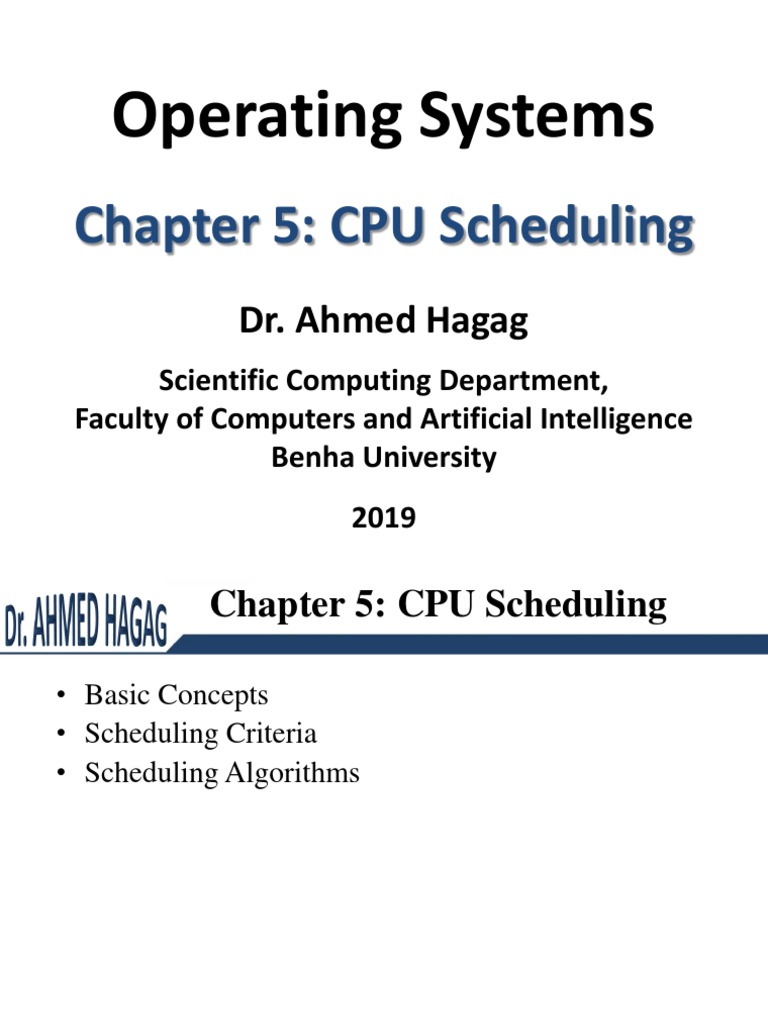 OS Ch05 | PDF | Process (Computing) | Scheduling (Computing)