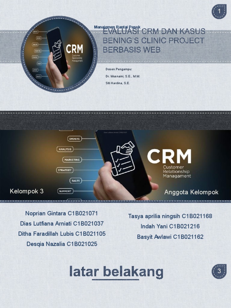 Program Dan Alat Pengukuran CRM | PDF