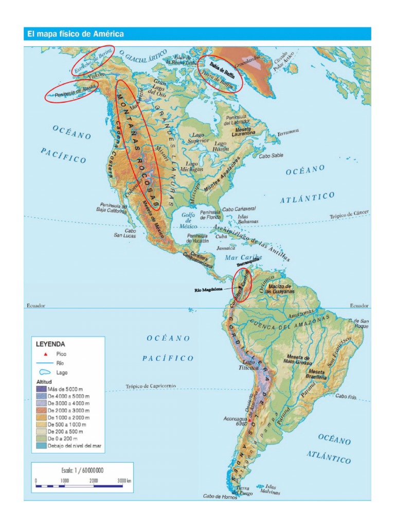 Mapa America | PDF