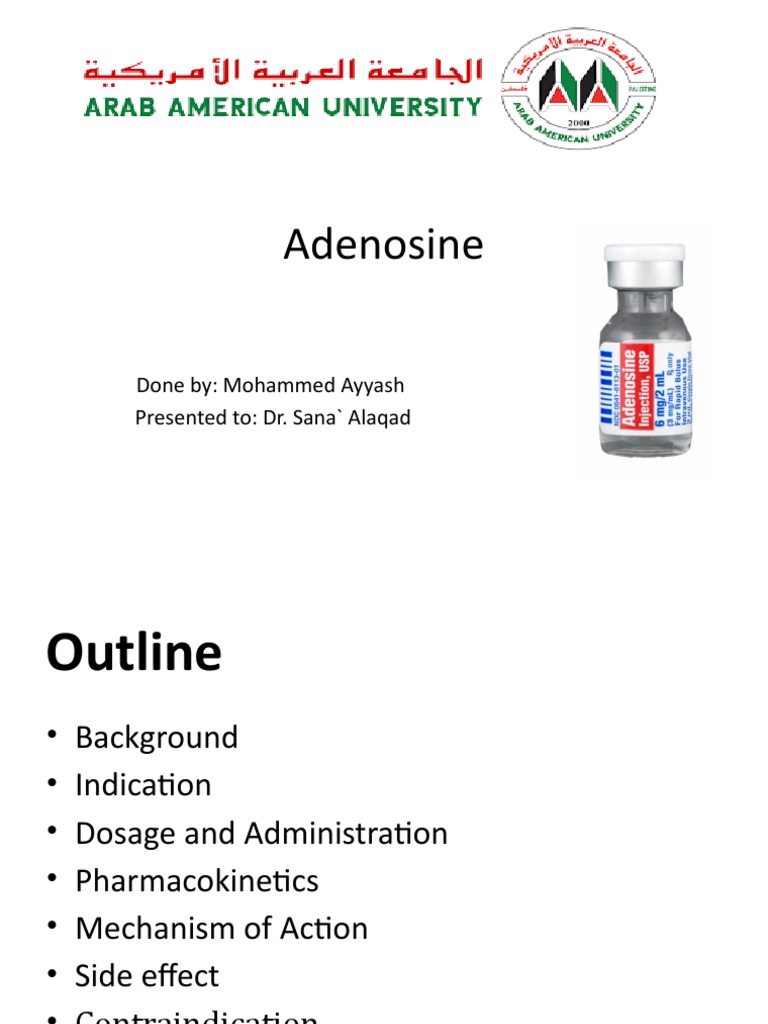 Adenosine | PDF | Intravenous Therapy | Heart