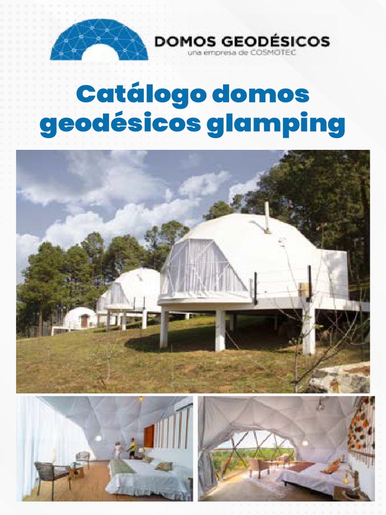 Catálogo de Domos Geodésicos Glamping | PDF | Materiales