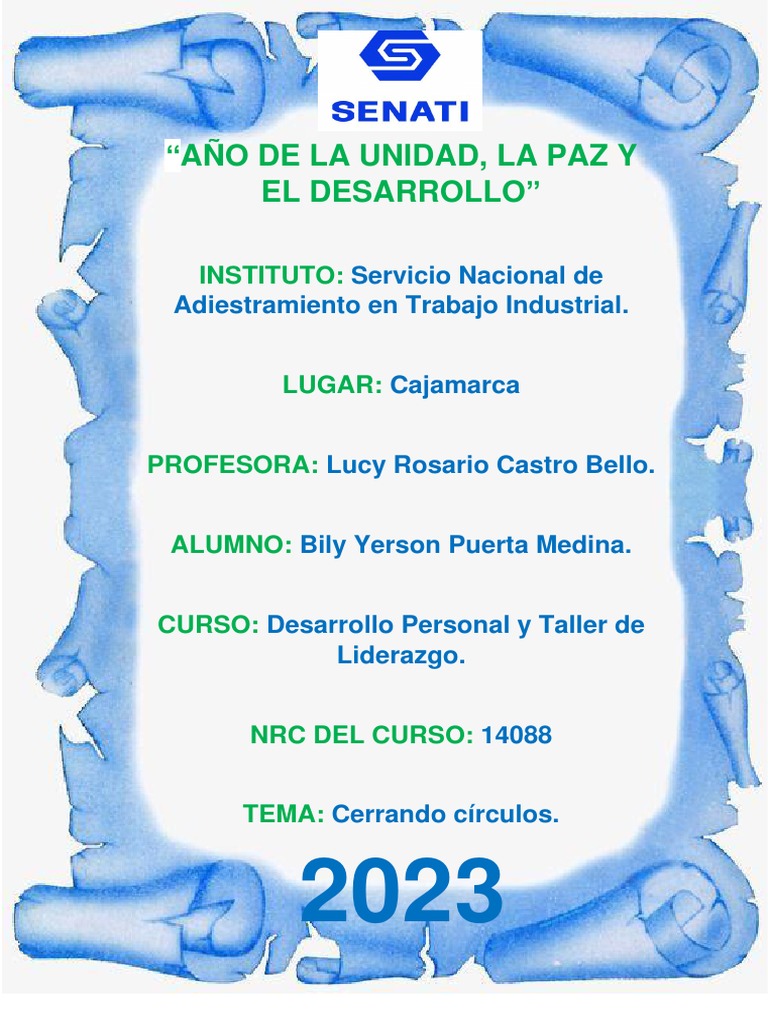 Proyecto Final de Desarrollo Personal | PDF Proyecto Final de Desarrollo Personal | PDF