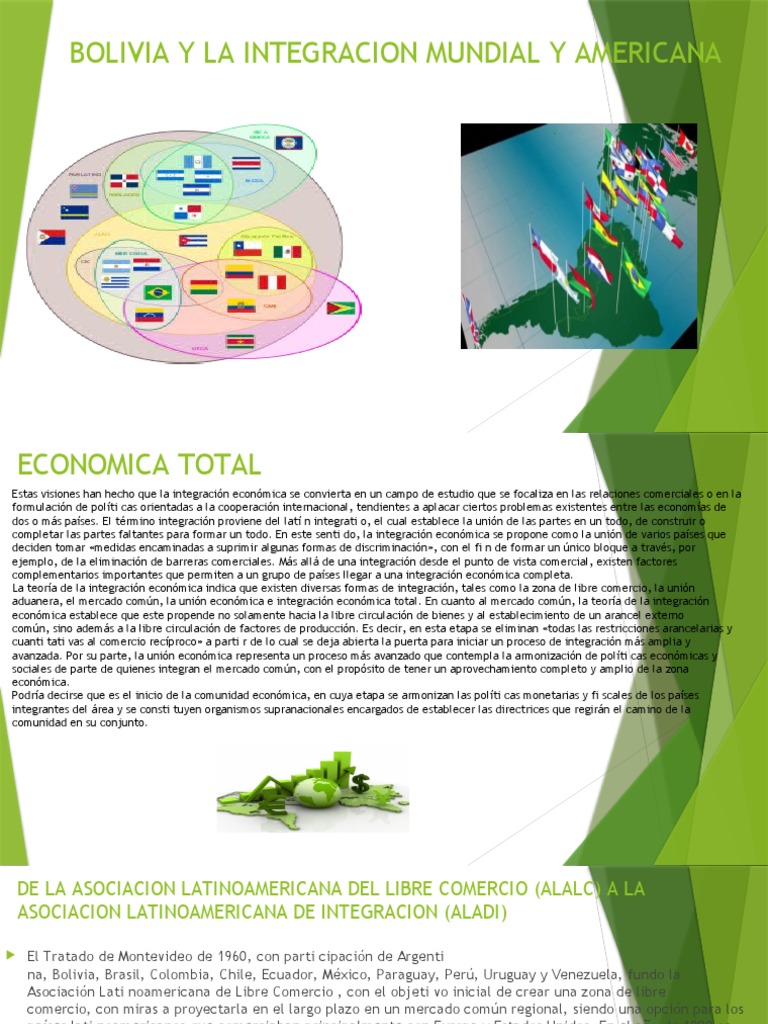 Bolivia y La Integracion Americana | PDF | Integración económica ...