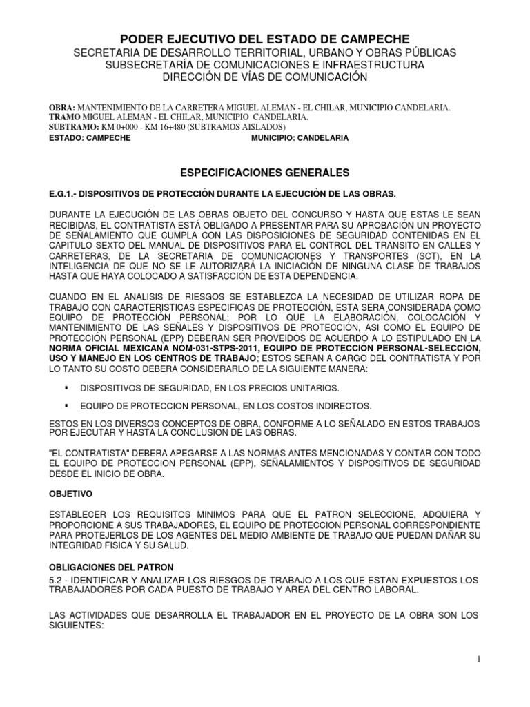 91 Esp Generales Miguel Alemen El Chilar 2023 Pdf Soldadura Construcción