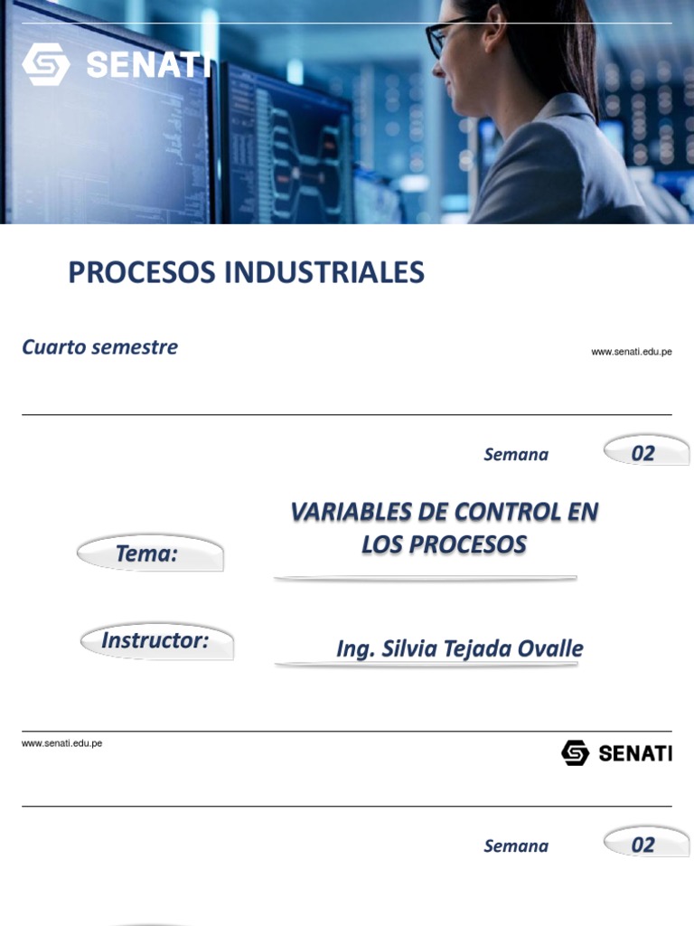 Semana 2 Variables de Control en Los Procesos | PDF | Gases | Temperatura