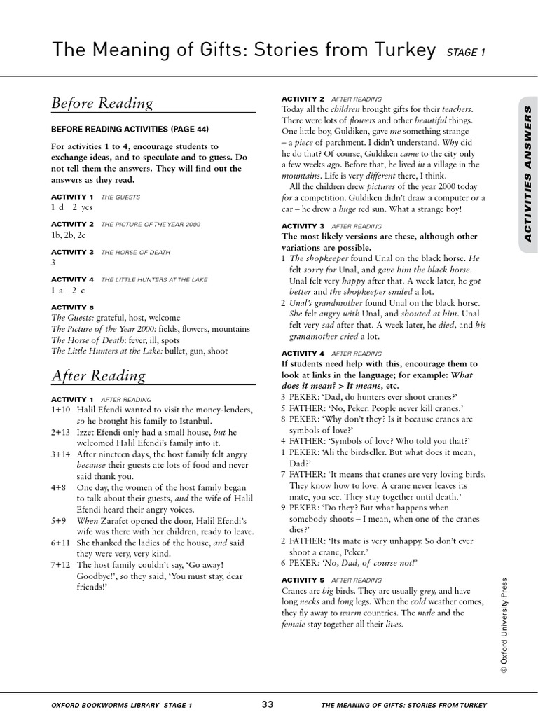 Exercise Answers | PDF