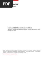 ecoinvent 3.9.1 Updates in openLCA | PDF | Life Cycle Assessment ...