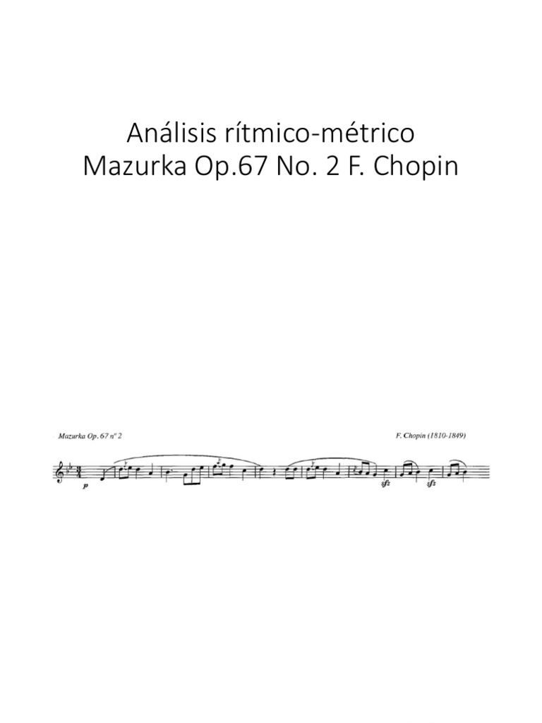 Analisis Ritmico | PDF