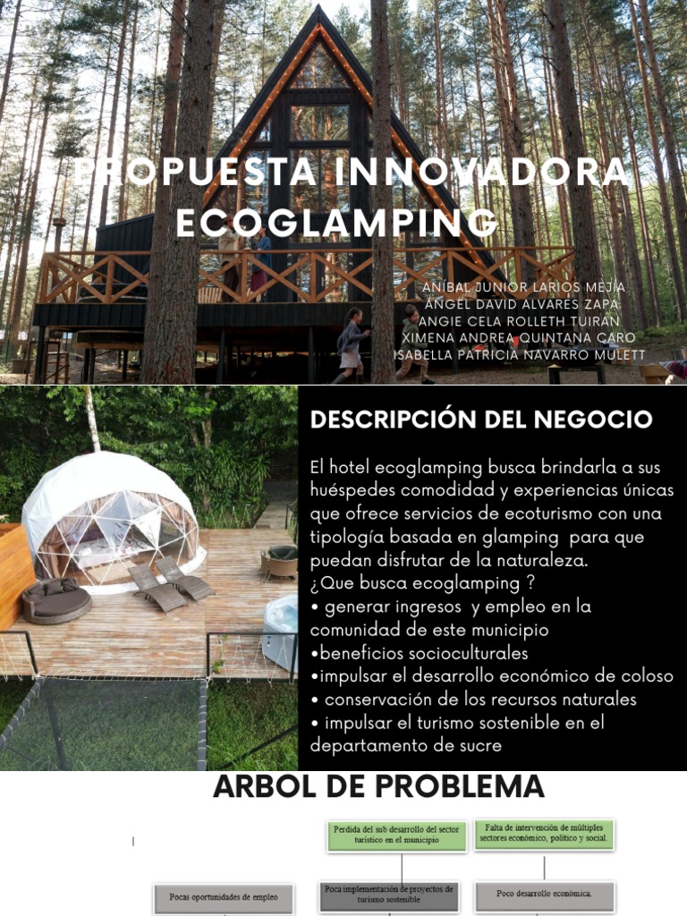 Propuesta Innovadora Eco Glamping | PDF