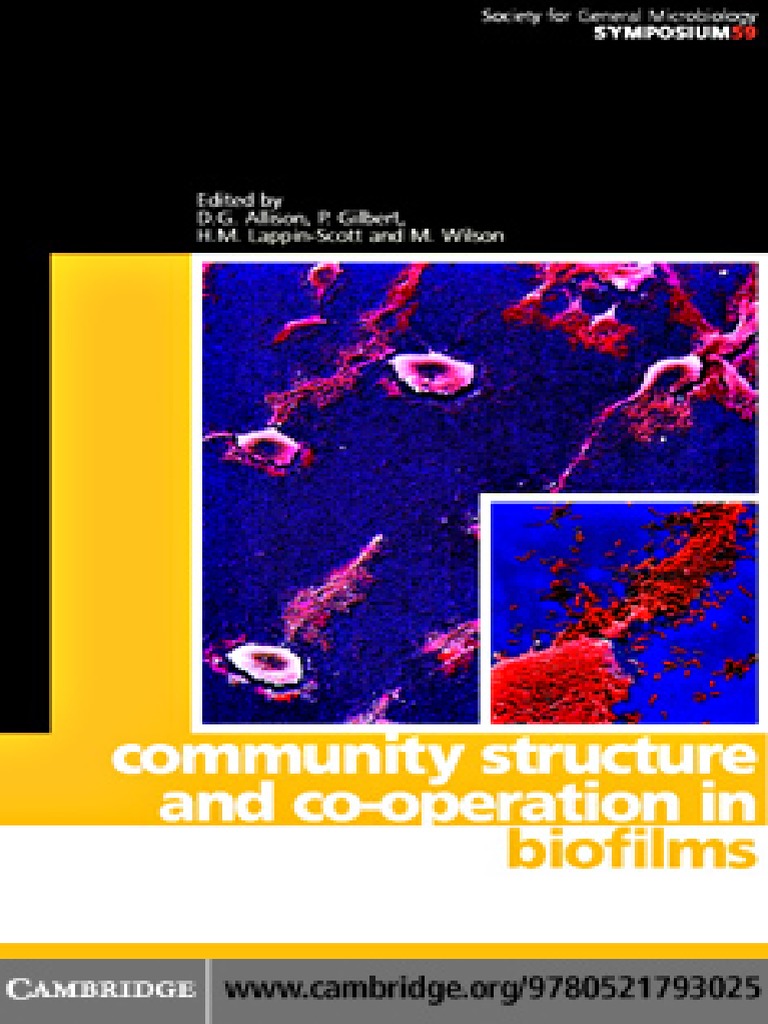 A Allison - Community Structure and Co-Operation in Biofilms (Cambridge, 2000) | PDF | Biofilm ...