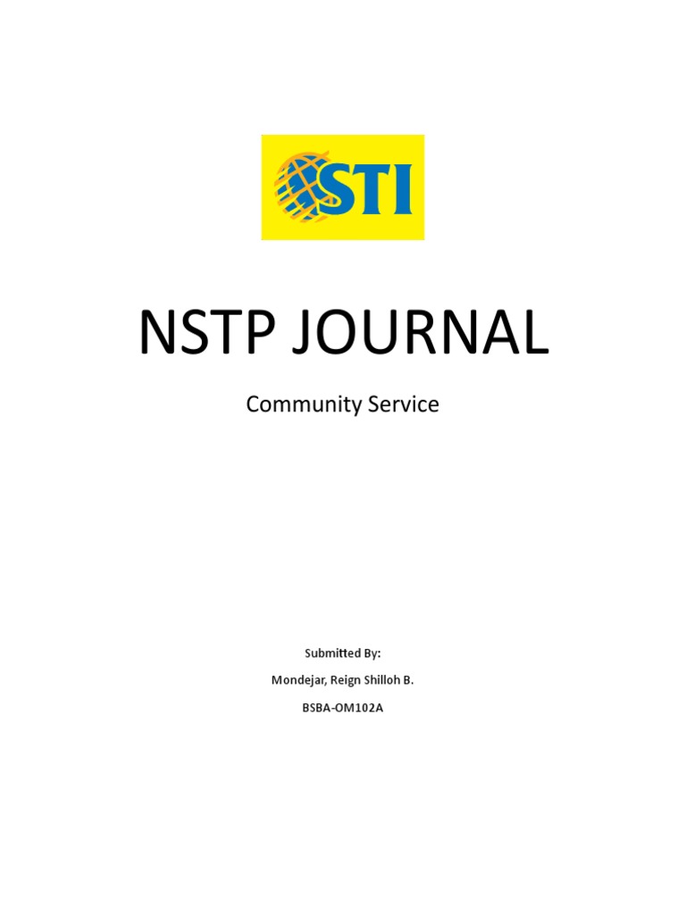 NSTP Journal | PDF | Cognition | Communication