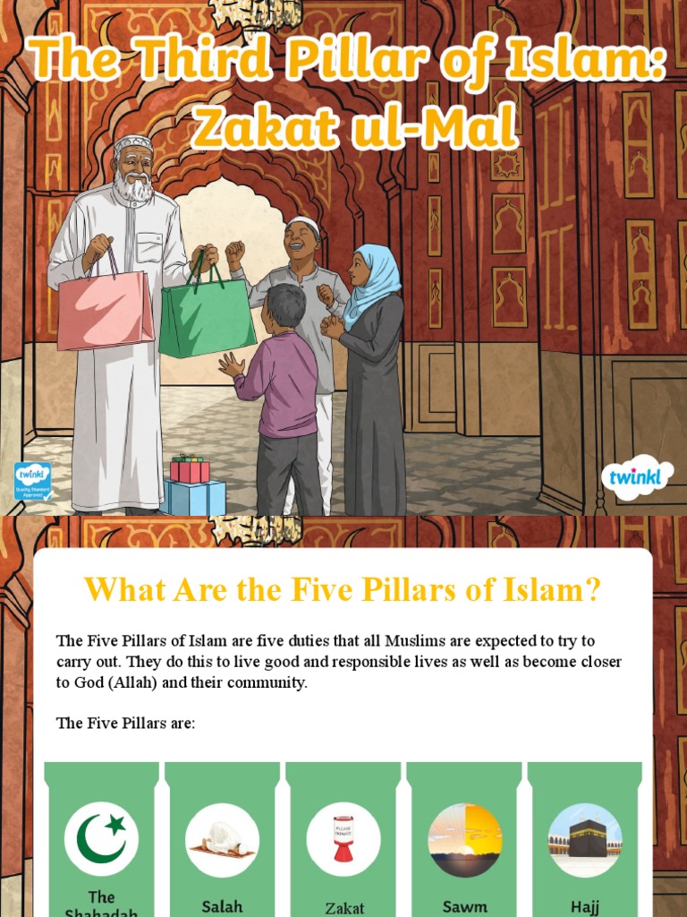 The Third Pillar of Islam Zakat Ul Mal Powerpoint | PDF | Sharia ...