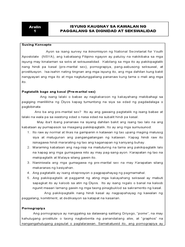 Esp G10 Q4 Week 3 | PDF