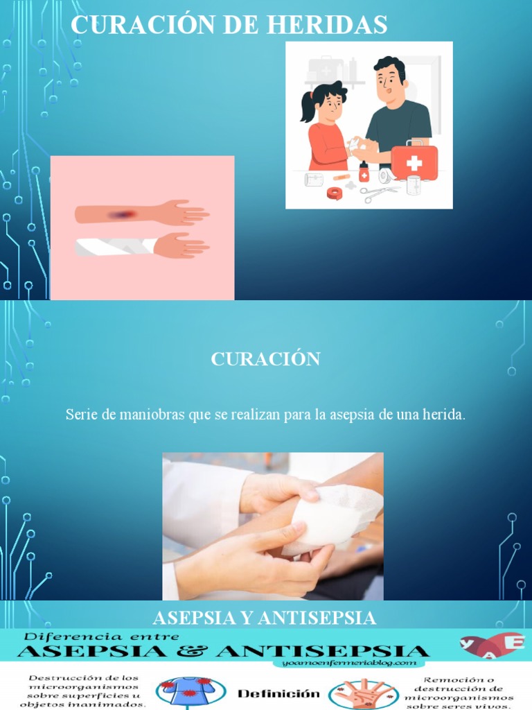 Asepsia y Curación de Heridas | PDF