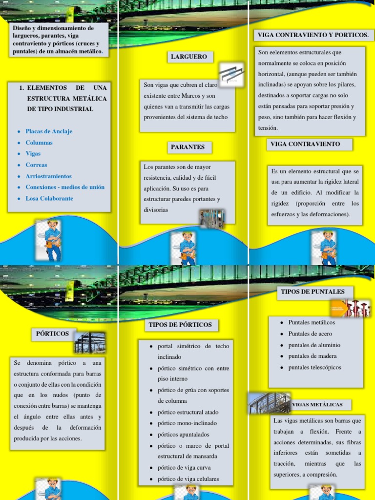 Triptico | PDF | Viga (Estructura) | Doblar