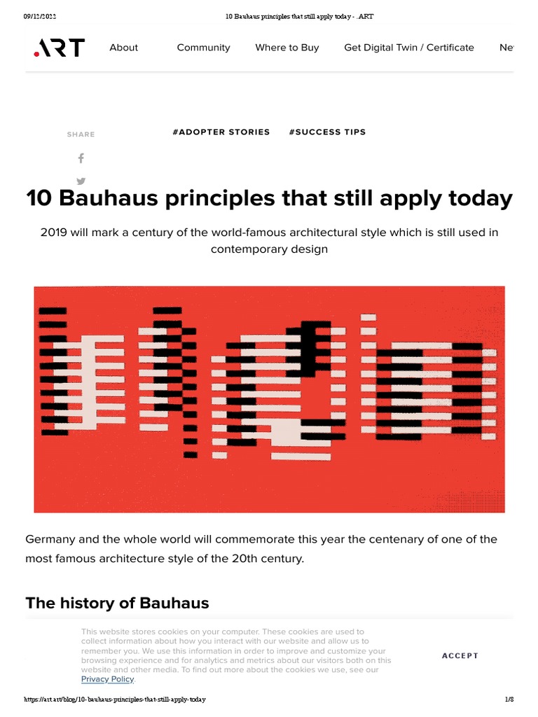 10 Timeless Bauhaus Design Principles | PDF | Computers