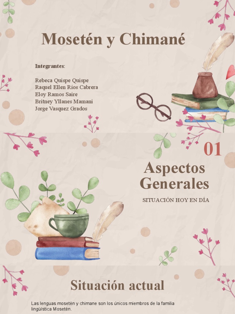 Mosetén y Chimone. Exposicion Hoy | PDF