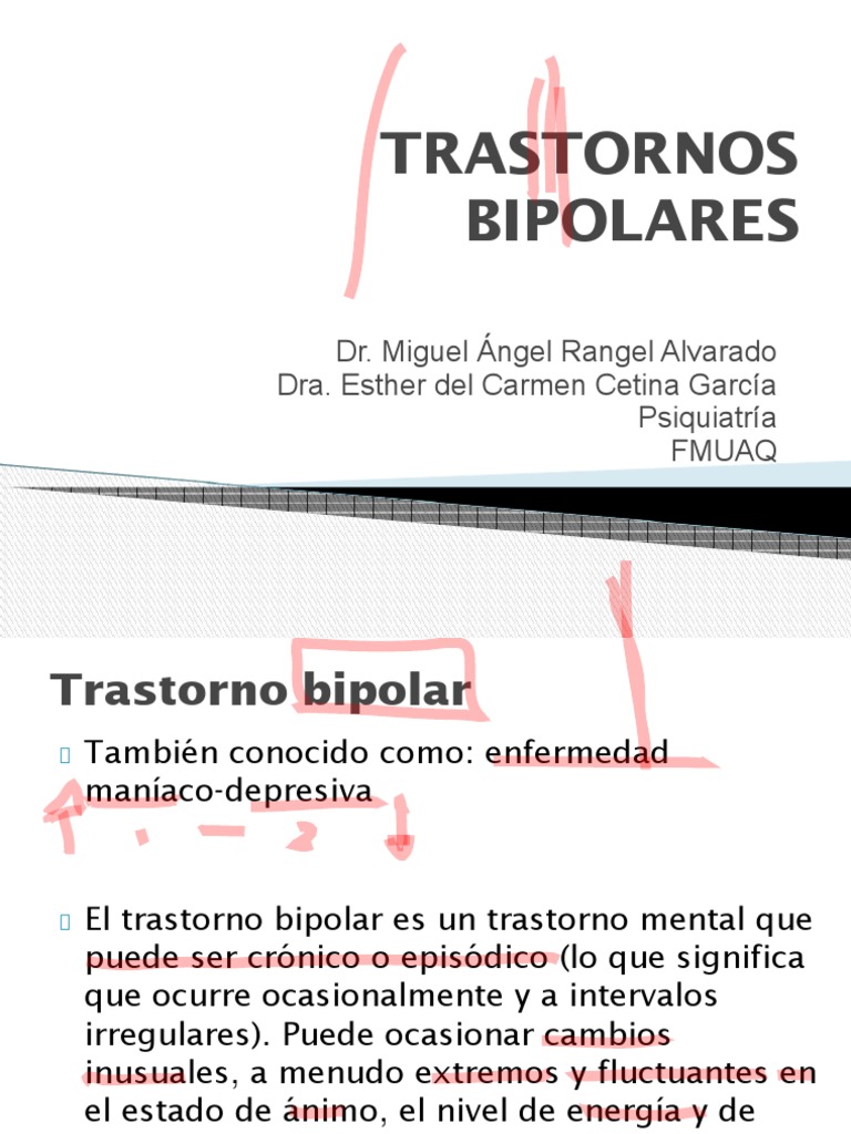 Trastornos Bipolares | PDF | Desorden bipolar | Manía