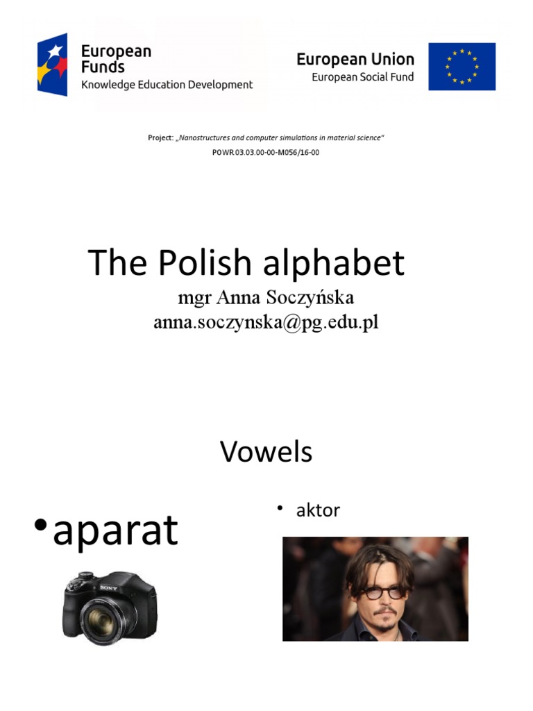 The Polish Alphabet I | PDF