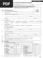 NEDCo New Service Application Form | PDF | Electrical Engineering ...