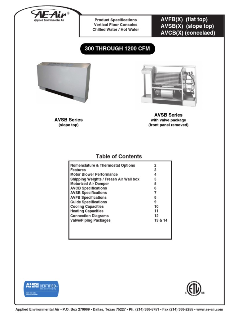 AVfb 320 | PDF