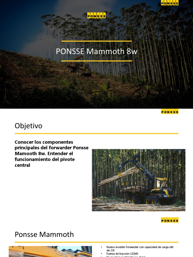 MAMMOTH 8W - Forwarder | PDF
