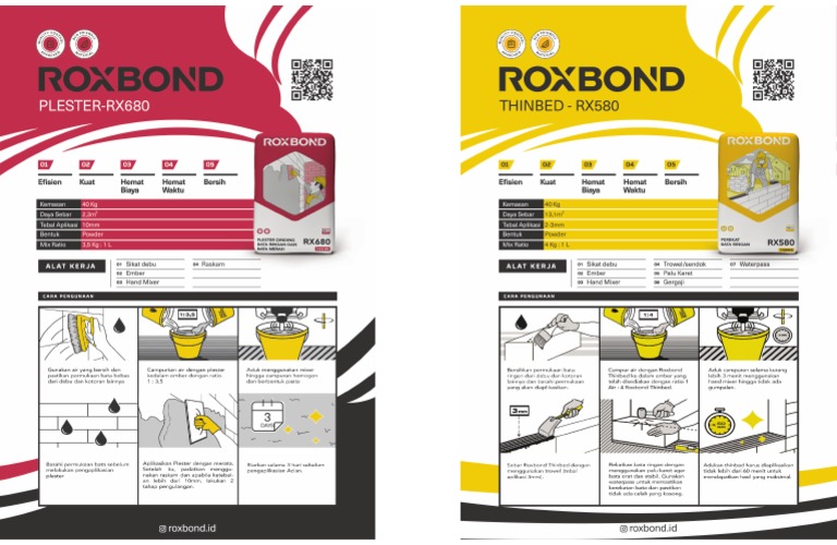 Brosur Roxbond Thinbed | PDF