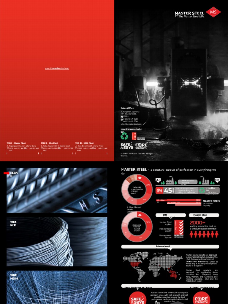 Master Steel: Leading Indonesian Steel Producer | PDF | Materials | Metals