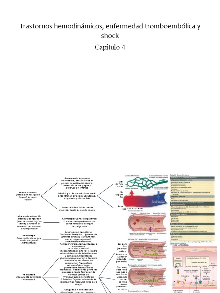 Cap 4 Patología | PDF | Embolia | Trombo
