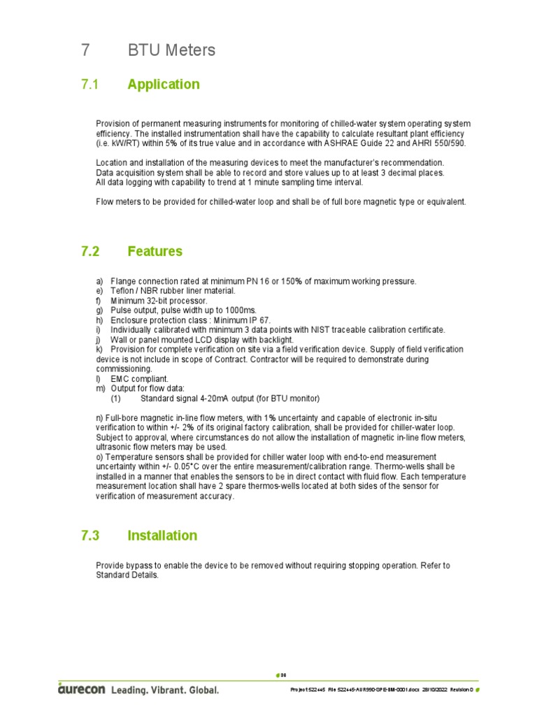 Gas Detector & Sensor Specification | PDF