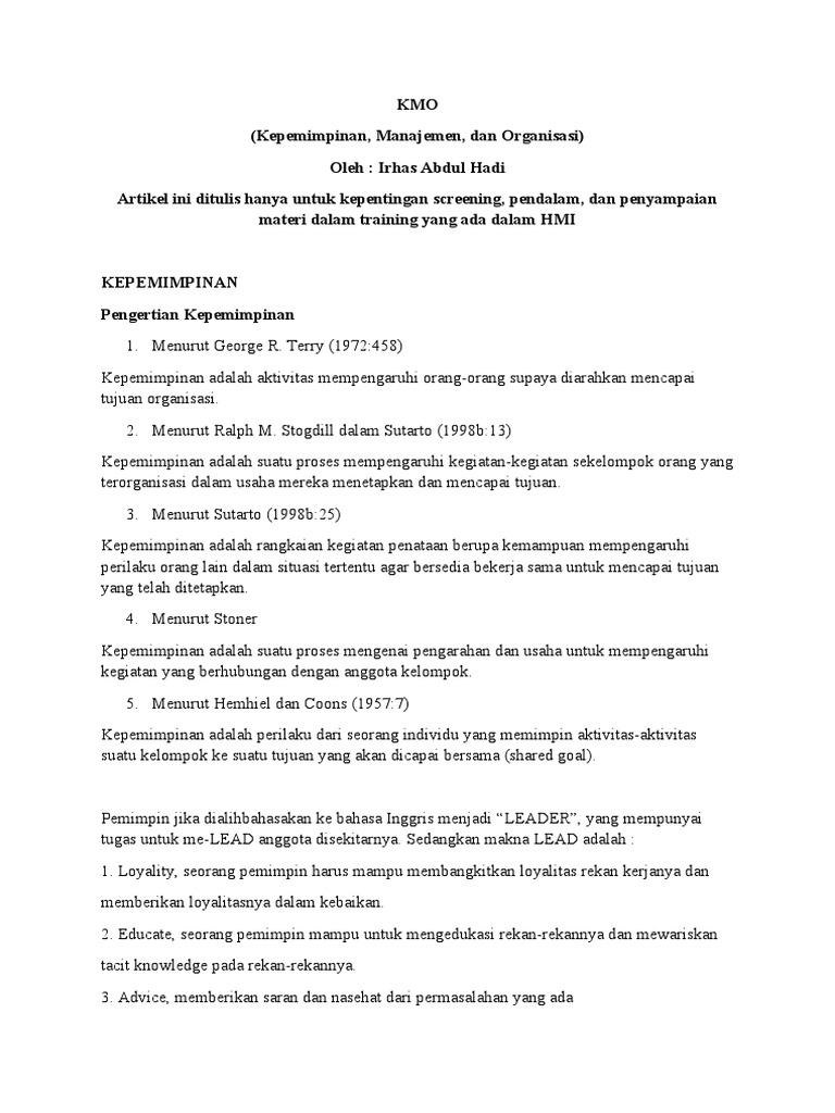 Kmo Hmi | PDF | Sains & Matematika