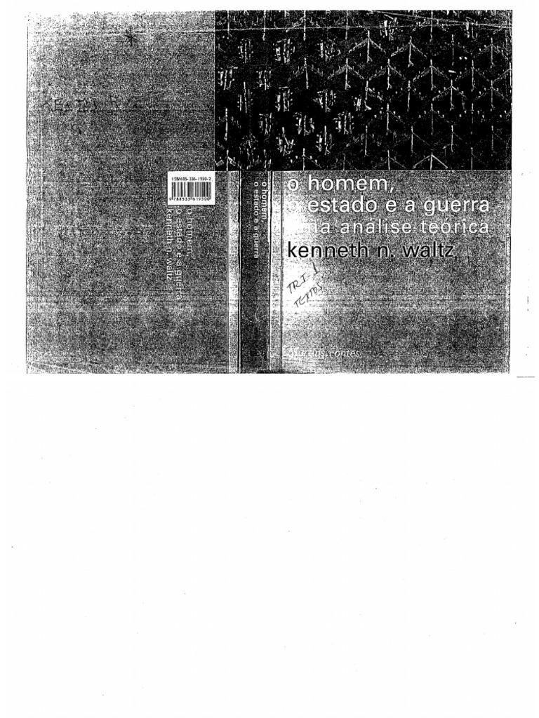 Introdução - Kenneth Waltz - o Homem o Estado e A Guerra | PDF