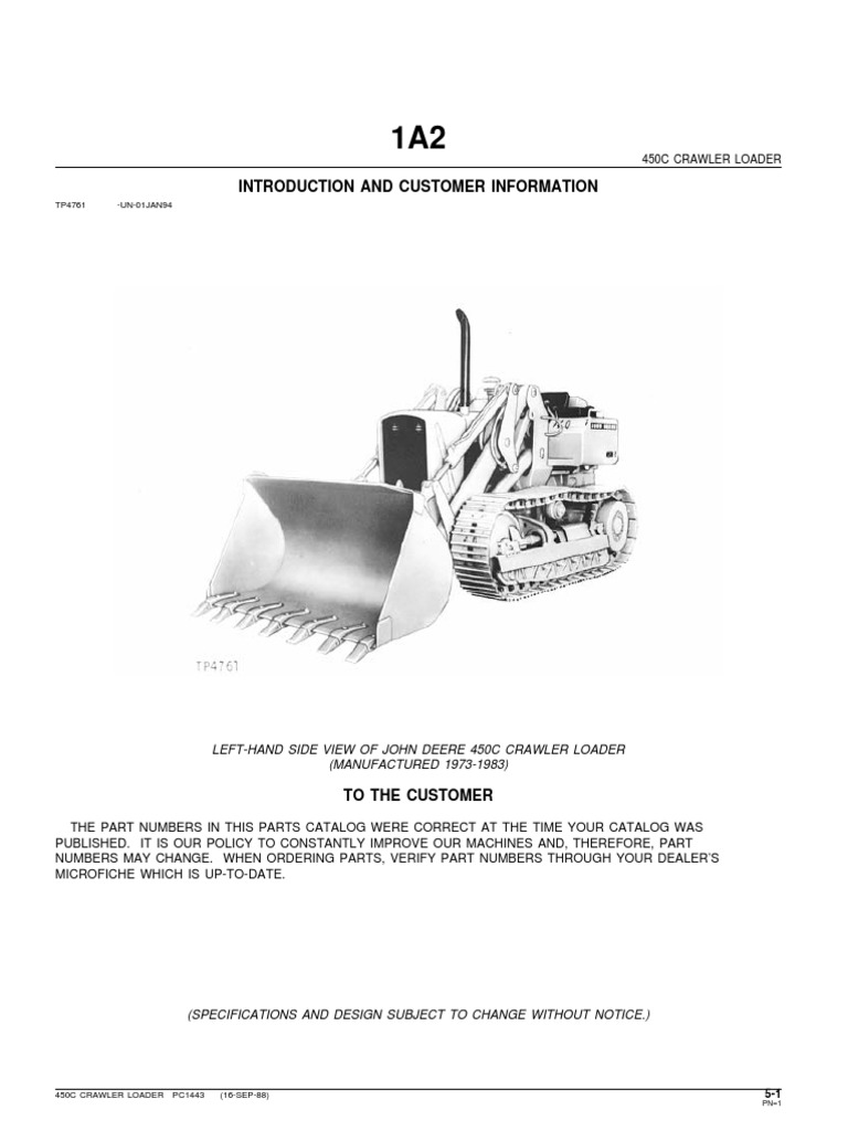 John Deere 450C Crawler Loader Guide | PDF | Home & Garden | Computers