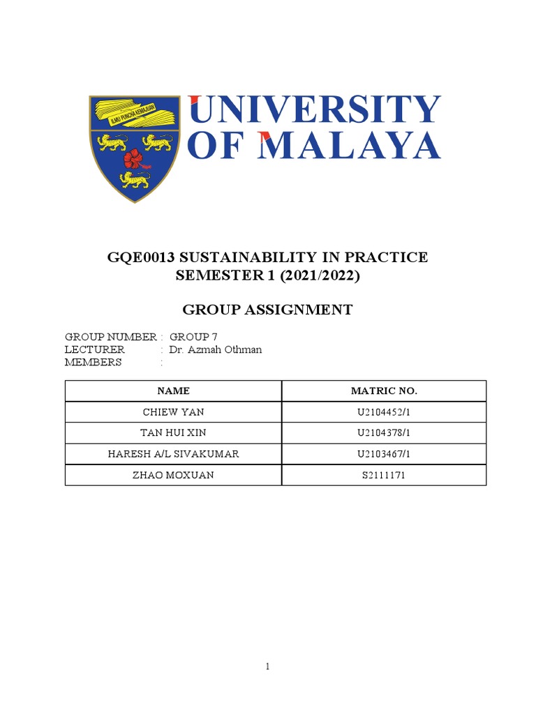 GQE0013 Group 7 | PDF | Water Pollution | Water