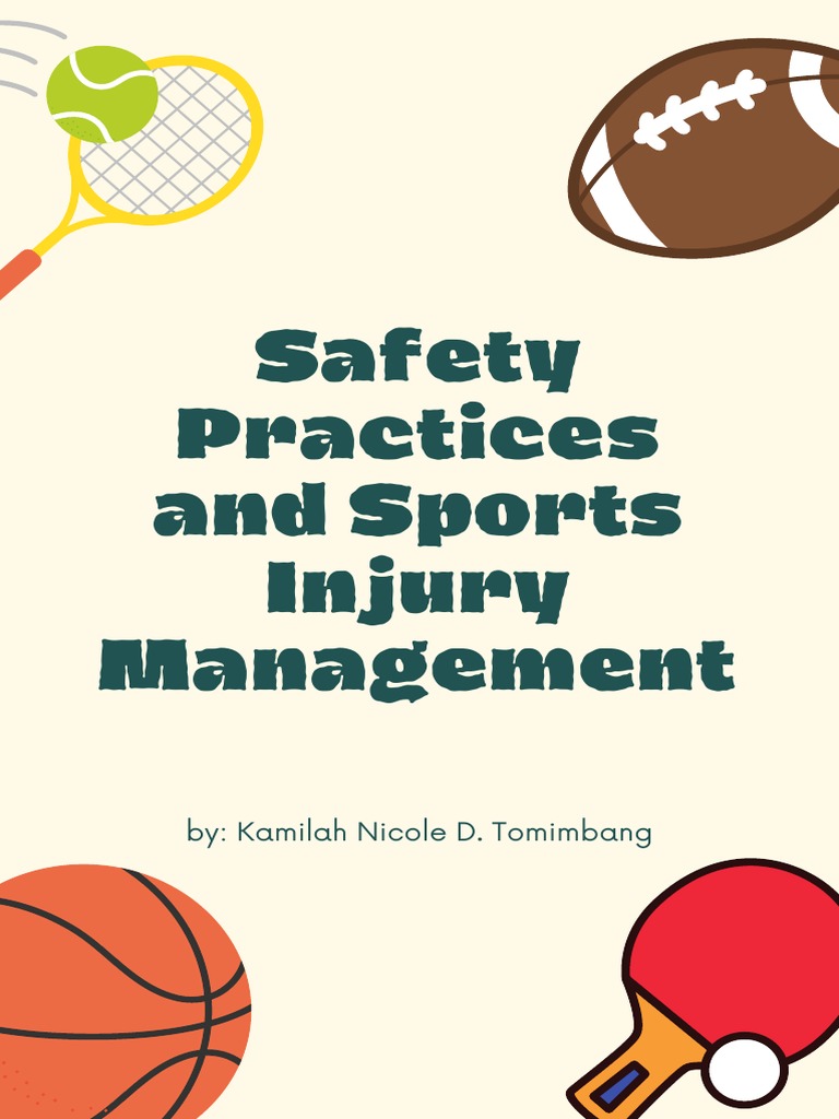 Safety Practices and Sports Injury Management | PDF