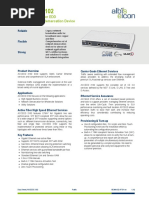 Raisecom - RAX700 Series Datasheet | PDF | Network Switch | Ethernet