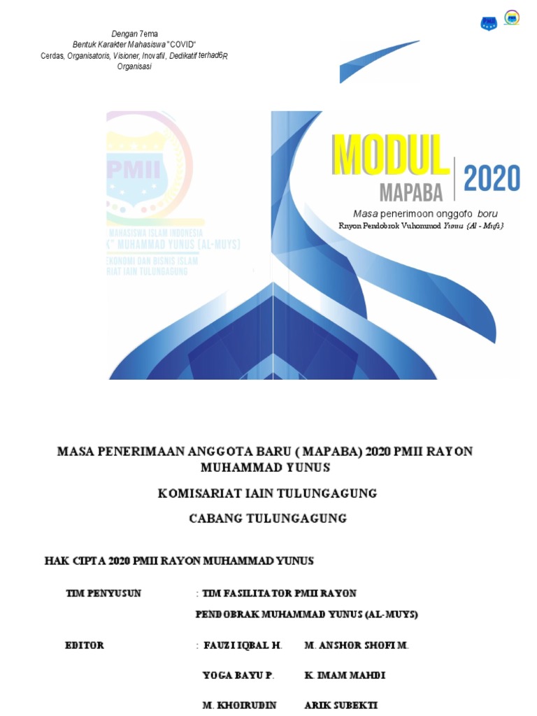 Modul Mapaba Covid 2020-1 | PDF | Ilmu Sosial | Agama & Spiritualitas