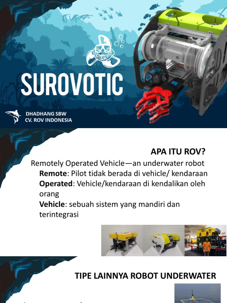 ROV OVERVIEW - Fungsi Dan Bagian Rov | PDF