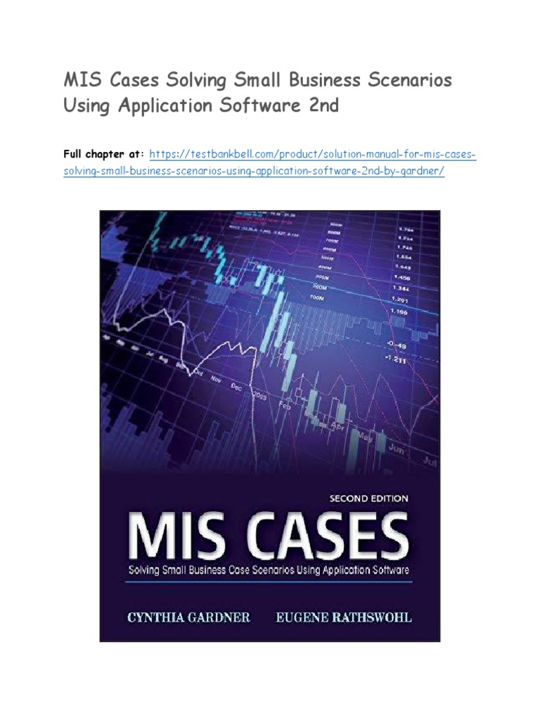 Solution Manual For Mis Cases Solving Small Business Scenarios Using ... Solution Manual For Mis Cases Solving Small Business Scenarios Using ...