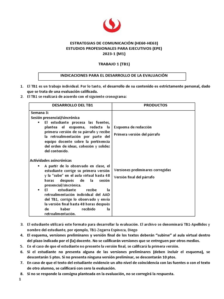 TB1 - Quispe Mendoza, Samuel | PDF