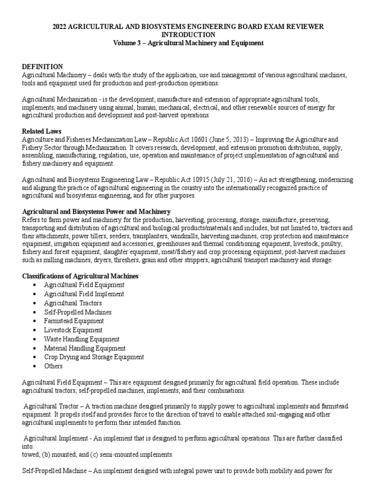 ABE Review 2022 - AME | PDF | Technology & Engineering